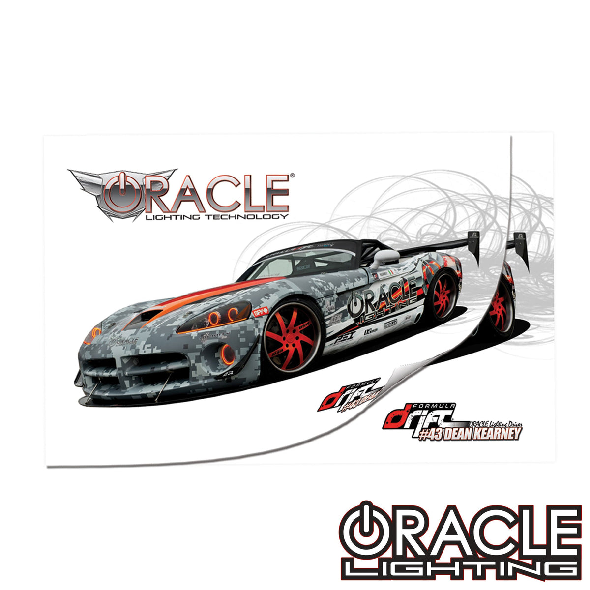 Official ORACLE Viper Poster 19" x 27" — Oracle Lighting Wholesale